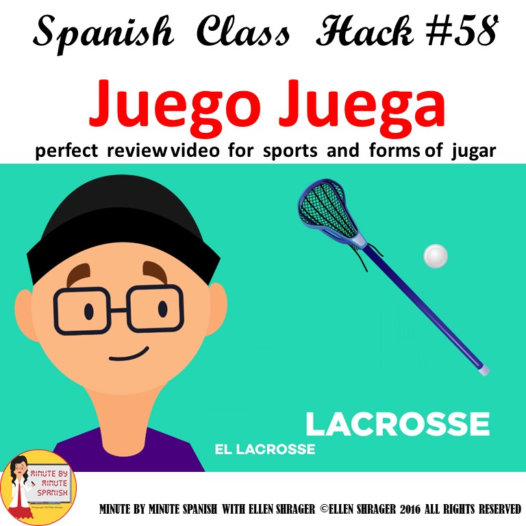 Juego Juega Jugar video spices up Realidades 4B - Minute by Minute Spanish